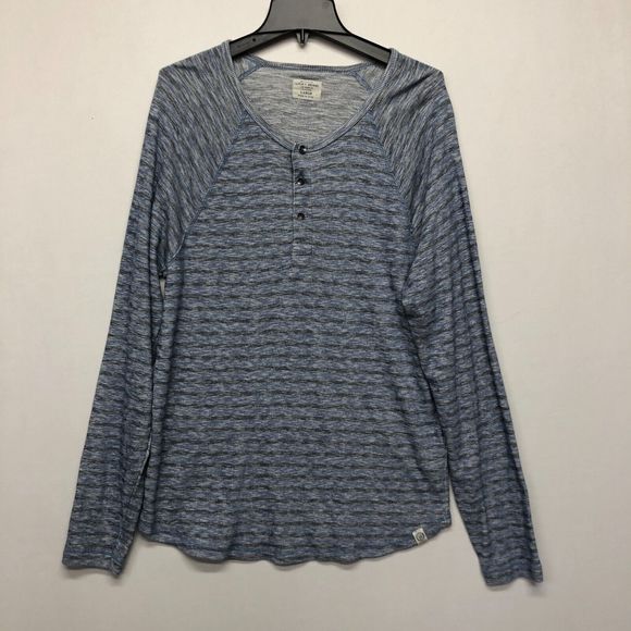 Lucky Brand | Shirts | Lucky Brand Men Long Sleeve Henley Shirt Size ...